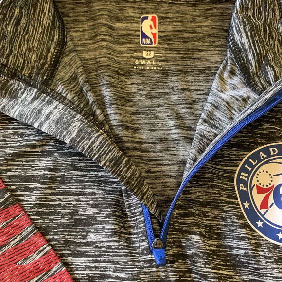 NBA | Shirts | Philadelphia 76s Half Zip | Poshmark